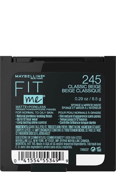 Fit Me - Matte + Poreless Powder | Maybelline - Master